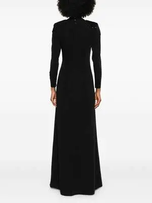 CRISTALLINI Nemesis Maxi Dress - Black