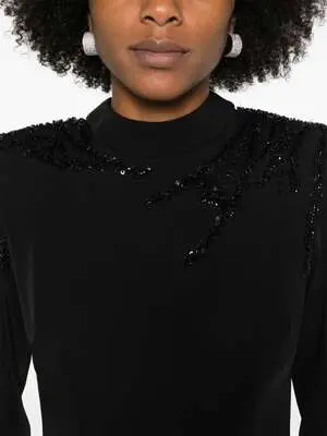 CRISTALLINI Nemesis Maxi Dress - Black