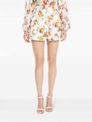 Aje Assemblage Floral Print Shorts