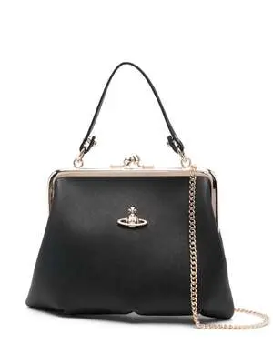VIVIENNE WESTWOOD Granny Frame Tote Bag - Black