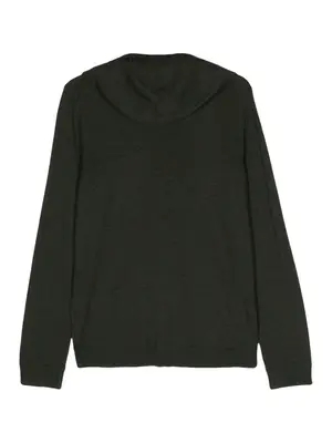 Zadig&Voltaire Zip-up Wool Hoodie - Green