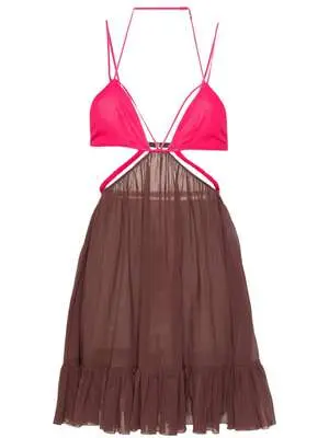NENSI DOJAKA Cut-out Mini Dress