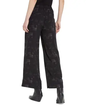 Lyssé Genesis Printed Wide-leg Pants