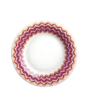 Missoni Zig Zag Bread And Butter Plates, Set Of 6 - Jarris