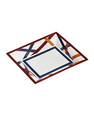 Missoni Nastri Luxury Box Rectangular Tidy Tray, Large - Multi