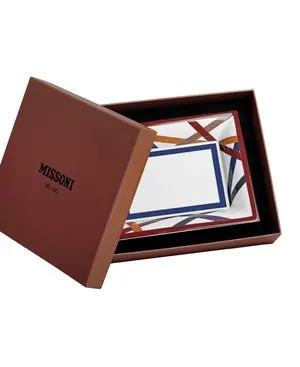 Missoni Nastri Luxury Box Rectangular Tidy Tray, Large
