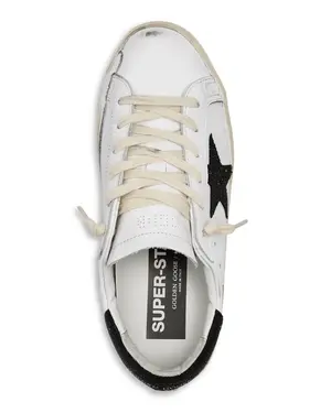 GOLDEN GOOSE Super-star Swarovski Low Top Sneakers