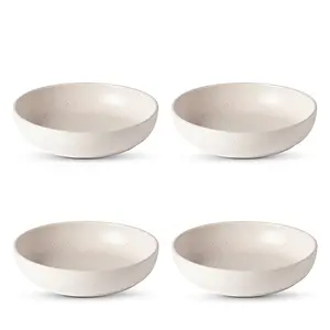 COSTA NOVA Pacifica Pasta Bowls, Set Of 4 - Vanilla