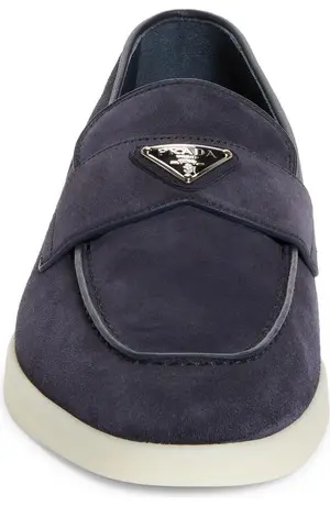Prada Saint Tropez Loafer - Bleu