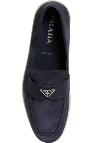 Prada Saint Tropez Loafer - Bleu