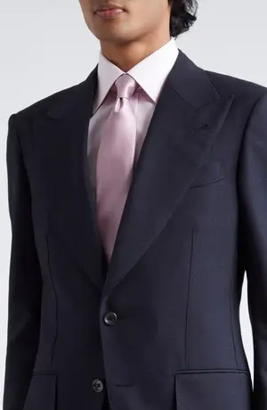 TOM FORD Atticus Wool & Mohair Suit - Navy