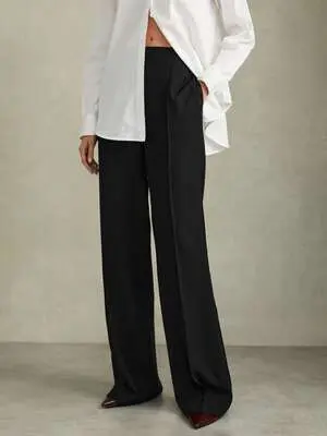 REISS Tansey Fluid Wide Leg Trousers
