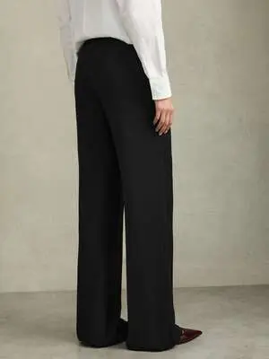 REISS Tansey Fluid Wide Leg Trousers