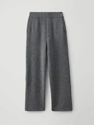 LISA YANG STORE Jayden Bouclé Cashmere Trousers