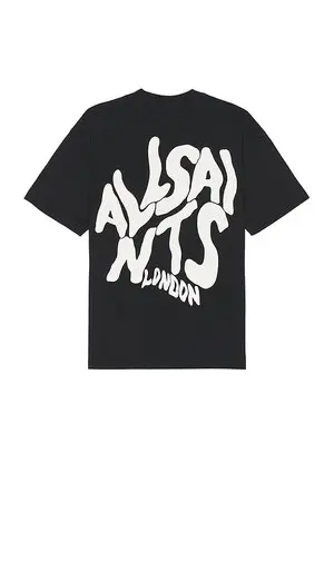 ALLSAINTS Orlando Tee In Black - Washed Black