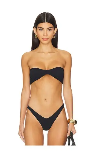 Solid & Striped The Maeve Bikini Top - Noir