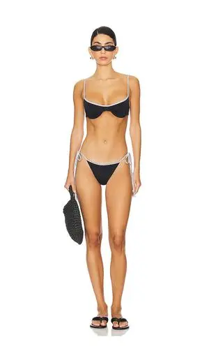 BELLE ANNA Deniz Bikini Bottom - Black