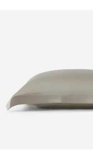 SUNDAY CITIZEN Natural Premium Bamboo Euro Sham In Green