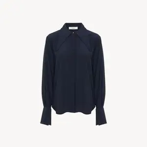 Chloé Heritage Blouse In Silk Crêpe De Chine