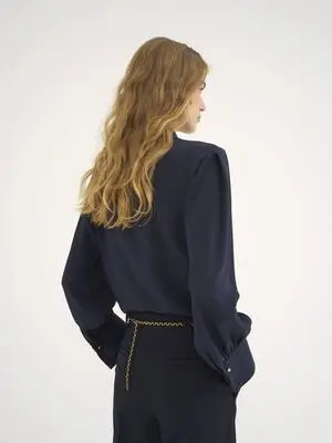 Chloé Heritage Blouse In Silk Crêpe De Chine