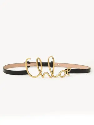 Chloé Iconic Small Belt - Black