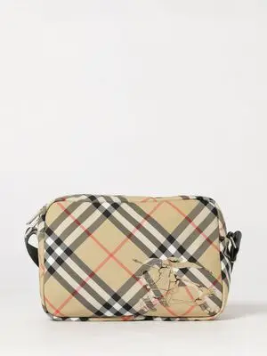 Burberry Check Backpack - Beige