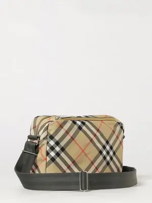 Burberry Check Backpack - Beige