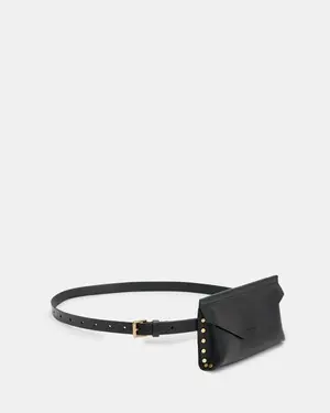 ALLSAINTS Eden Studded Leather Belt Bag