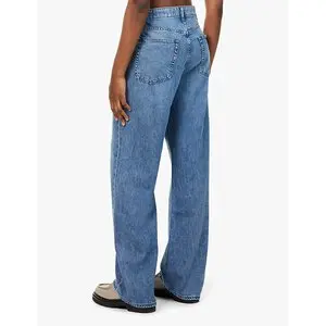 Rag & Bone Featherweight Logan Wide-leg Jeans - River