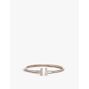 Tiffany & Co. T Wire Bracelet - Rose Gold