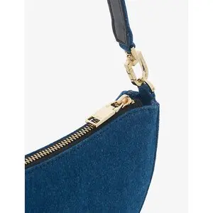 IRO PARIS Arch Denim Shoulder Bag