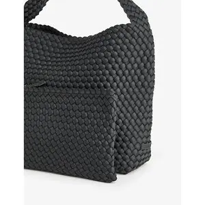 NAGHEDI Nomad Woven Hobo Bag - Onyx