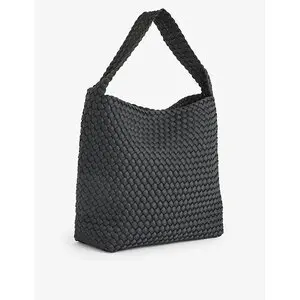 NAGHEDI Nomad Woven Hobo Bag - Onyx