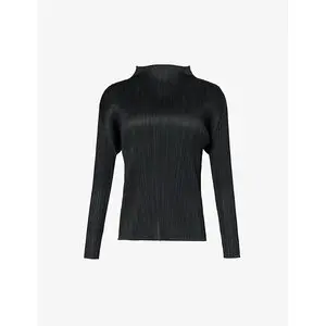 Issey Miyake High Neck Tops