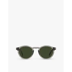 DB EYEWEAR BY DAVID BECKHAM 1036/s Round-frame Acetate Sunglasses