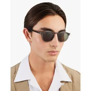 DB EYEWEAR BY DAVID BECKHAM 1036/s Round-frame Acetate Sunglasses
