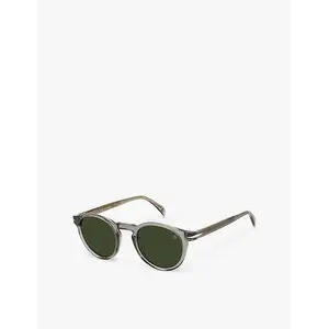 DB EYEWEAR BY DAVID BECKHAM 1036/s Round-frame Acetate Sunglasses