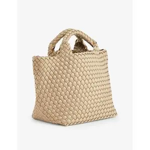 NAGHEDI St. Barths Mini Woven Tote Bag - Cashmere