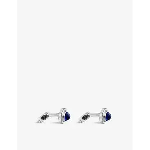 Cartier Pasha De Palladium-plated Sterling-silver Cufflinks
