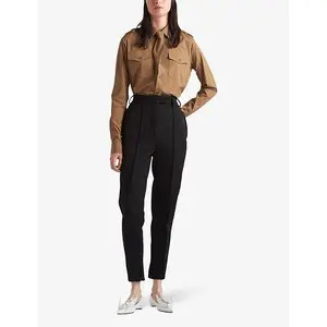 Prada High-rise Slim-fit Trousers