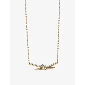 Tiffany & Co. Knot Pendant Necklace - Gold