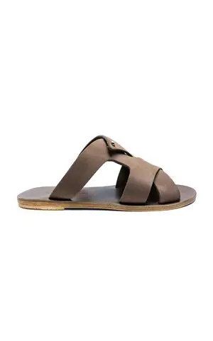 KYMA Serimos Suede Slip-on Sandals