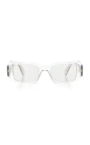 Prada Symbole Square-frame Sunglasses - Grey