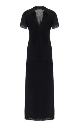 Proenza Schouler Auden Textured-knit Maxi Dress