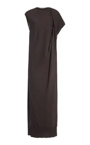 Stella McCartney Draped Knit Maxi Dress
