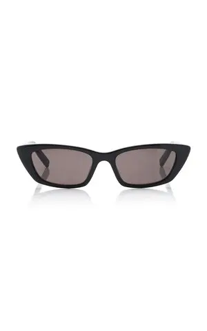Saint Laurent Cat-eye Acetate Sunglasses - Black