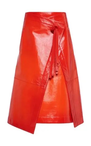 Bottega Veneta Leather Skirts