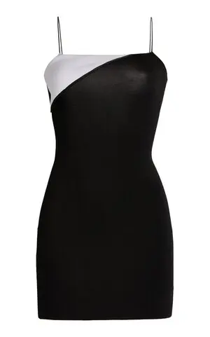 Jacquemus Aro Asymmetric Mini Dress