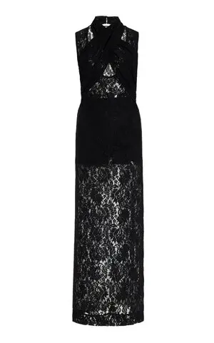 THIRD FORM Wayward Wrapped Lace Maxi Dress