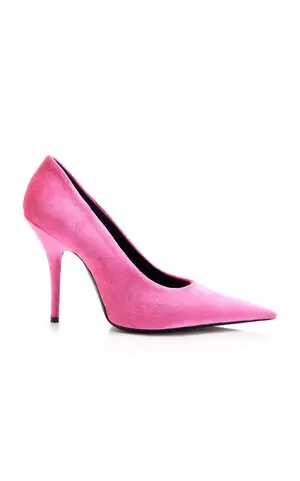 Balenciaga Knife Velvet Pumps